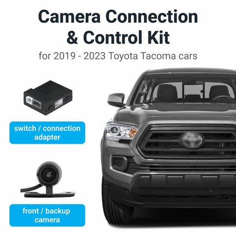 Toyota Tacoma Front Backup Camera Control Connection Kit Smart Car ...